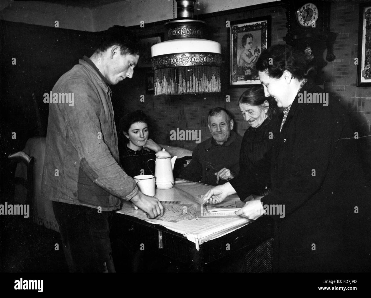 Food ration cards hi-res stock photography and images - Alamy