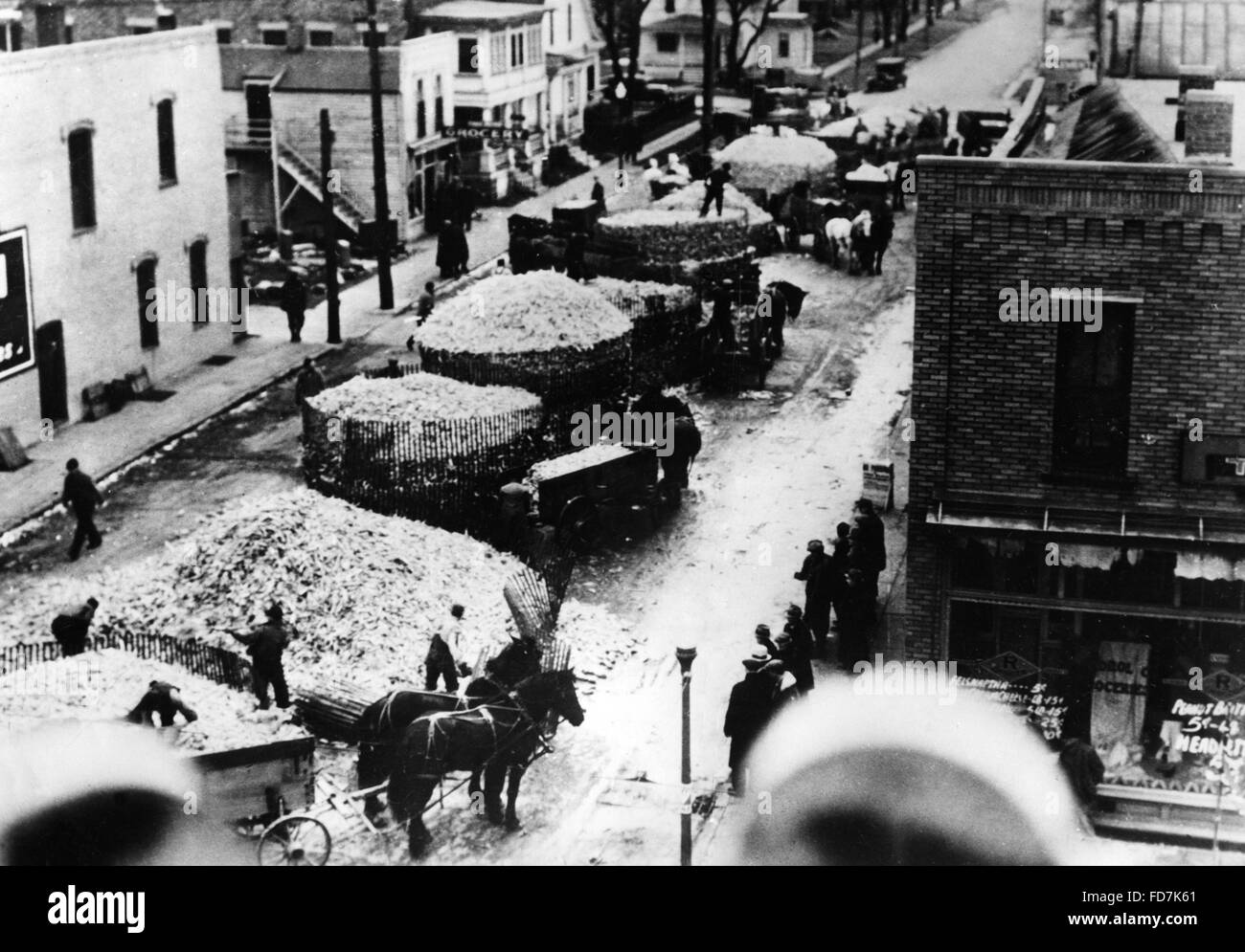 Global economic crisis: Farmer misery in the USA, 1934 Stock Photo - Alamy