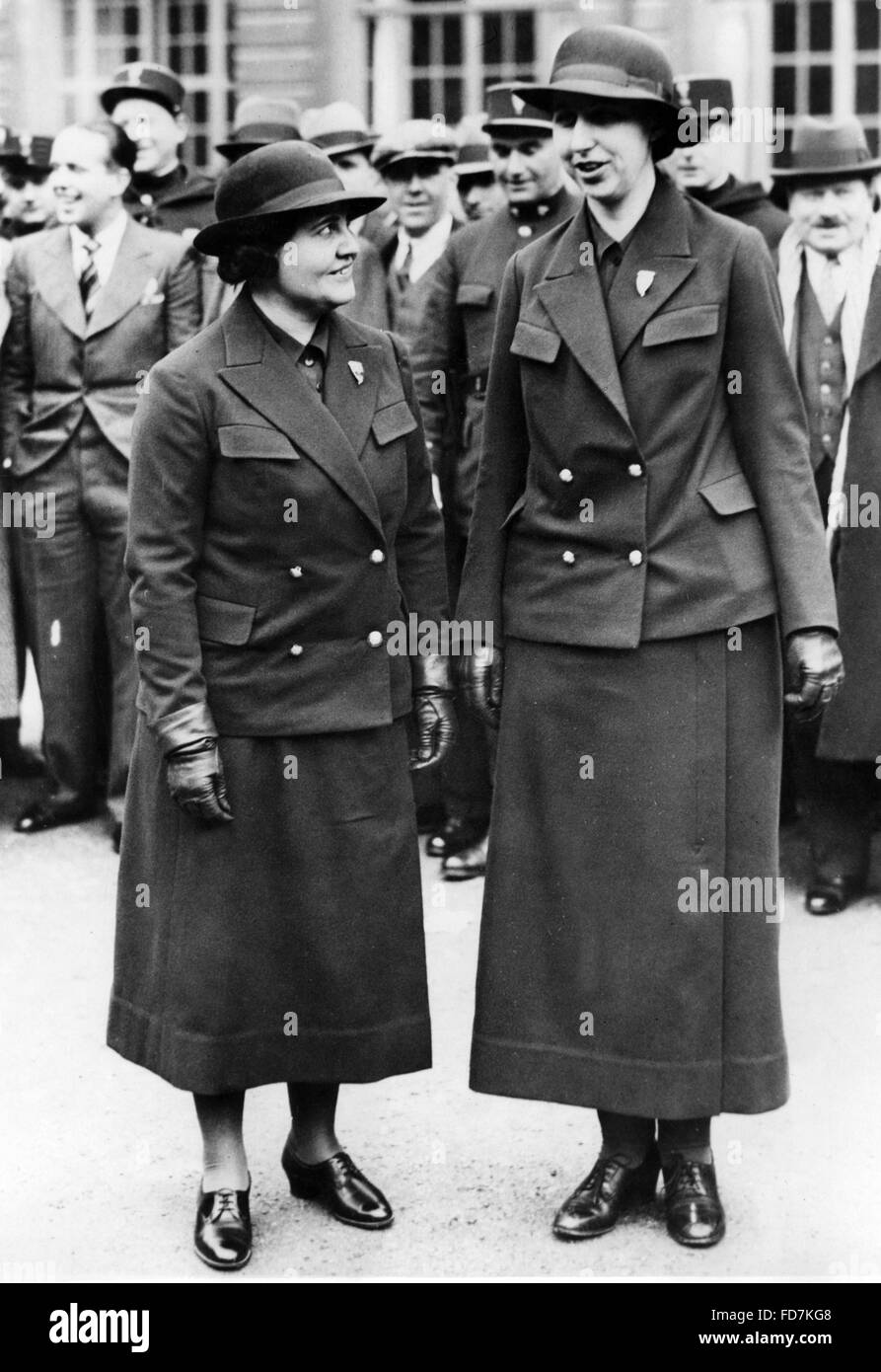 Police women in France, 1935 Stock Photo - Alamy