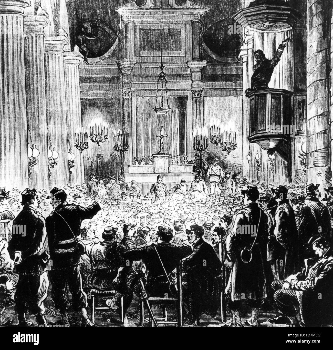 Paris Commune, 1871 Stock Photo - Alamy