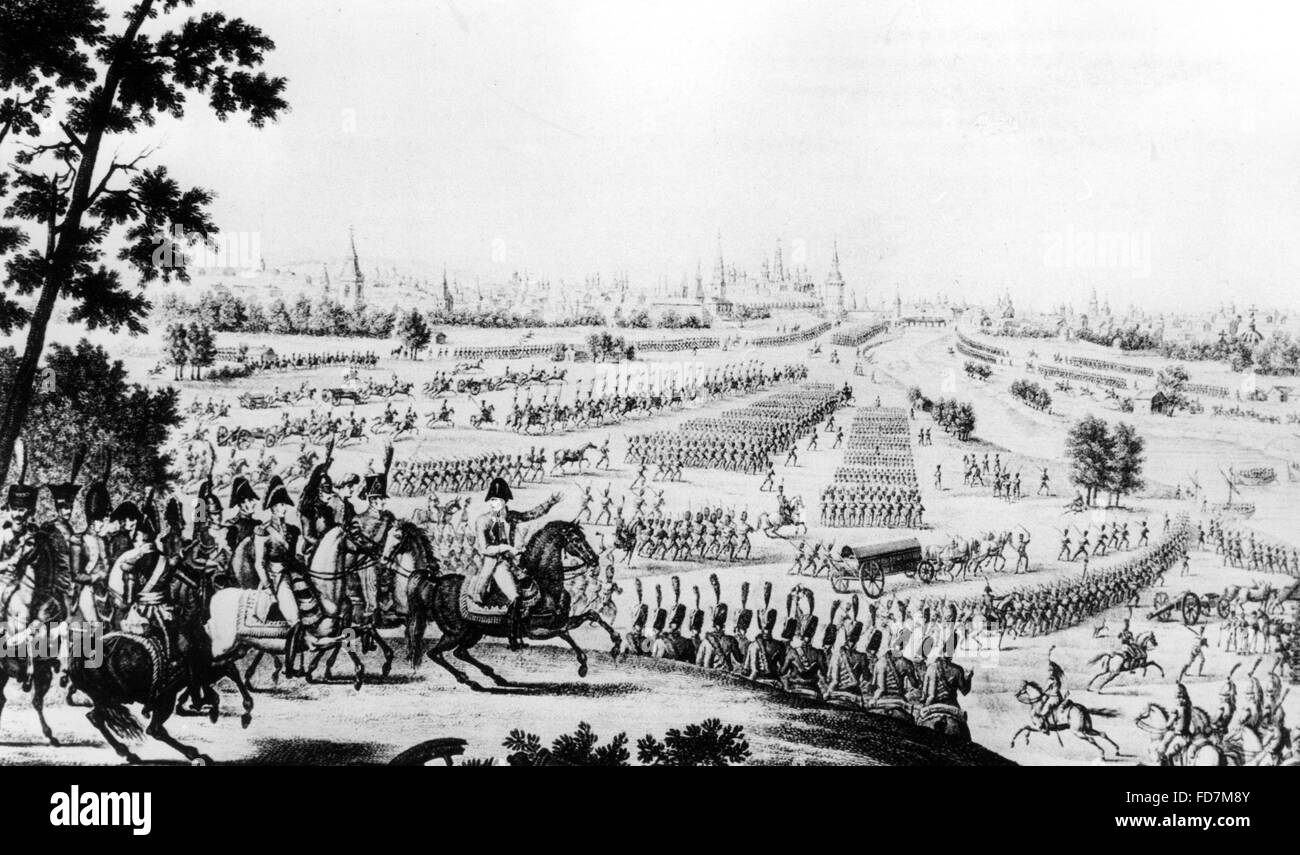Napoleon russia 1812 hi-res stock photography and images - Alamy