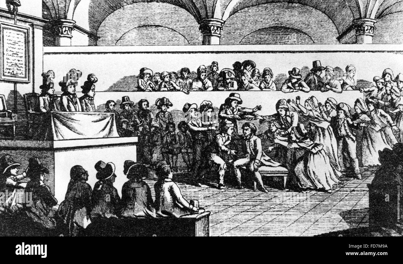 French Revolution, Jean Paul Marat, 1793 Stock Photo - Alamy