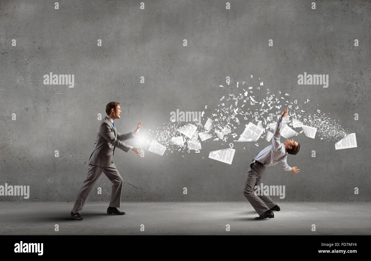 Business fight documents hi-res stock photography and images - Alamy