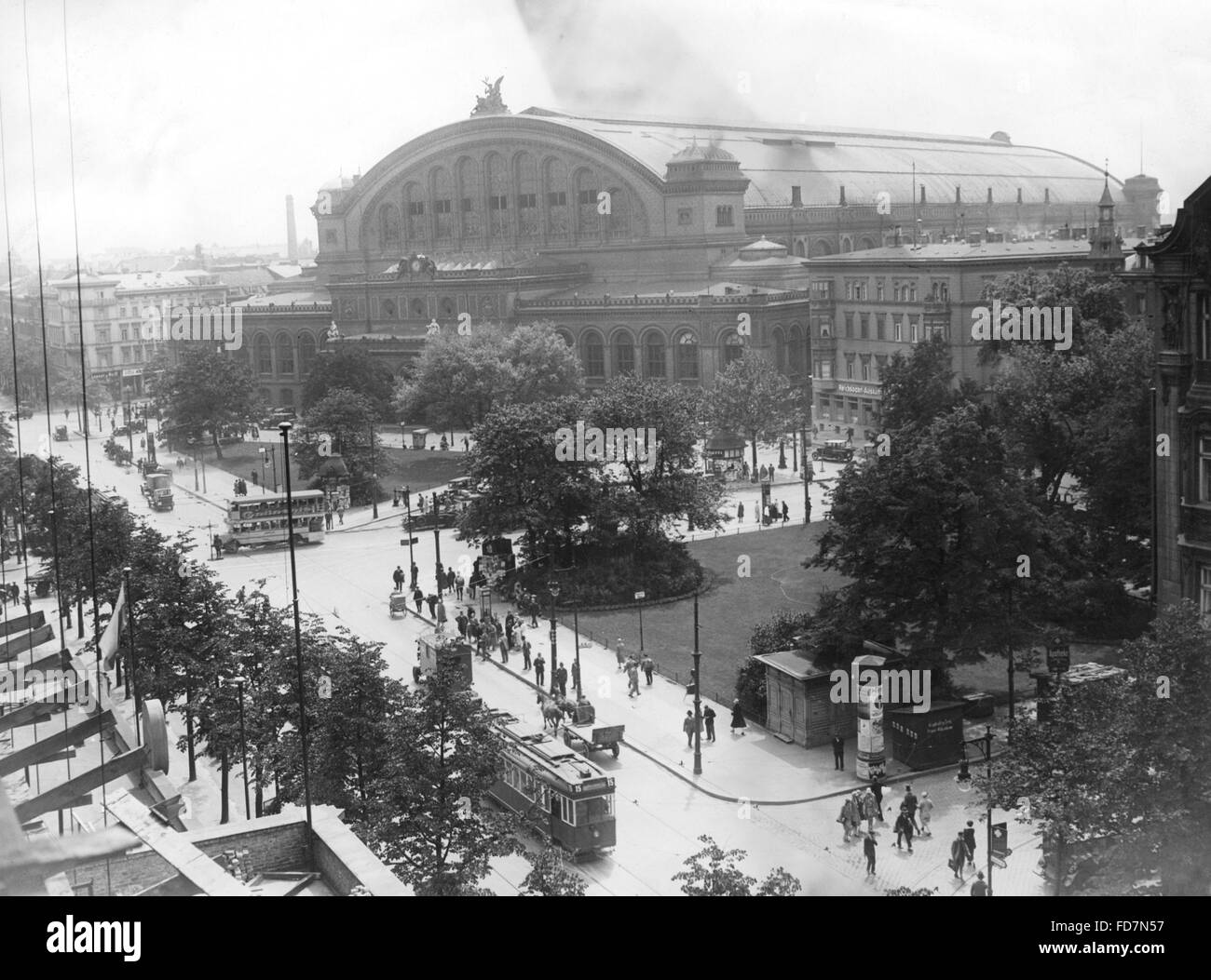 Anhalter train station Stock Photo - Alamy