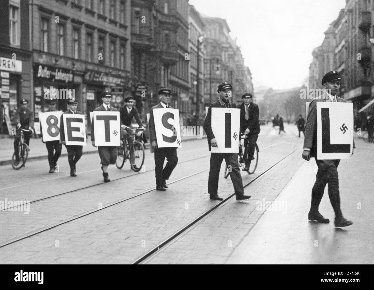 Nsdap propaganda posters hi-res stock photography and images - Alamy