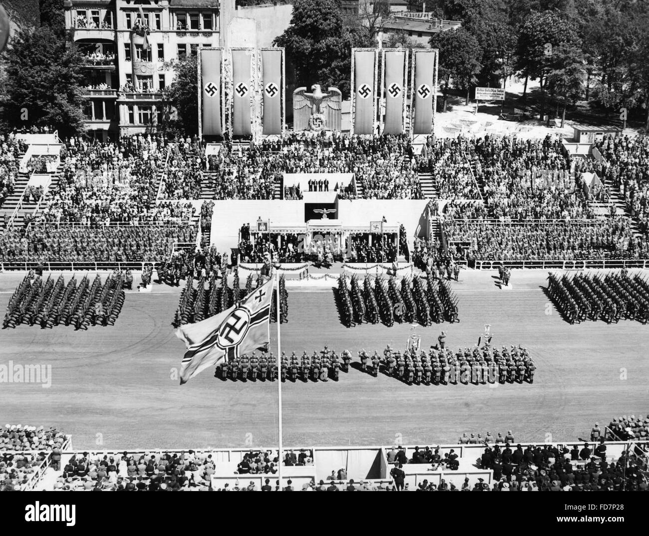 Parade for Prince Paul of Yugoslavia, 1939 Stock Photo - Alamy