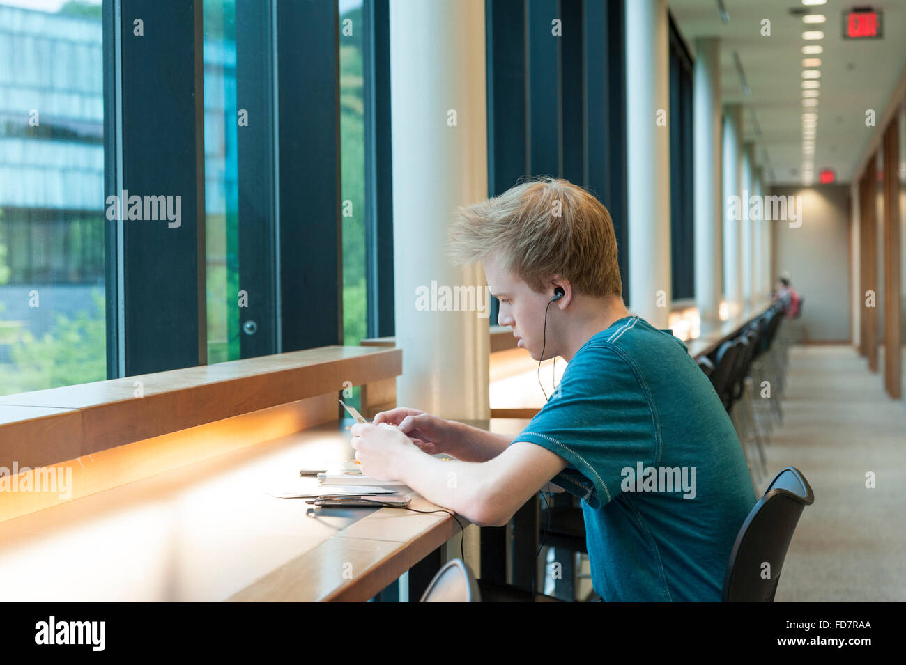 University of Toronto, Mississauga Campus quiet study room, Canada ...