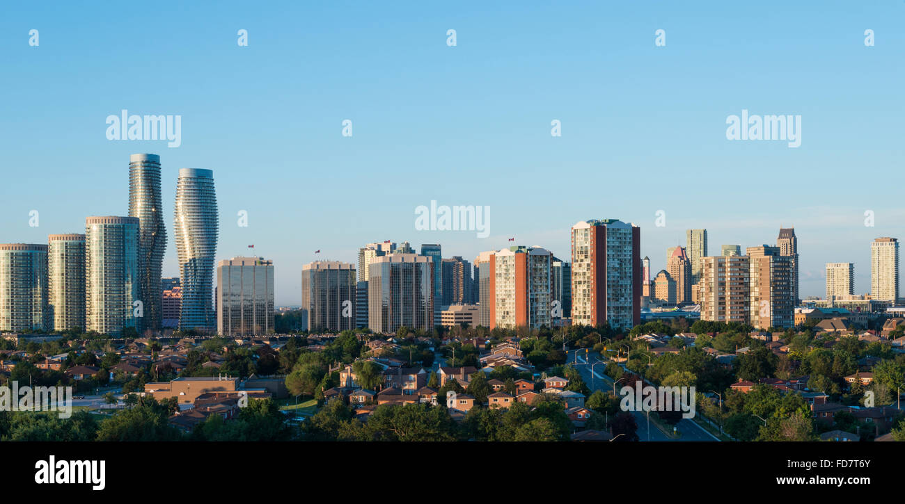 City of Mississauga, Canada, downtown skyline Stock Photo - Alamy
