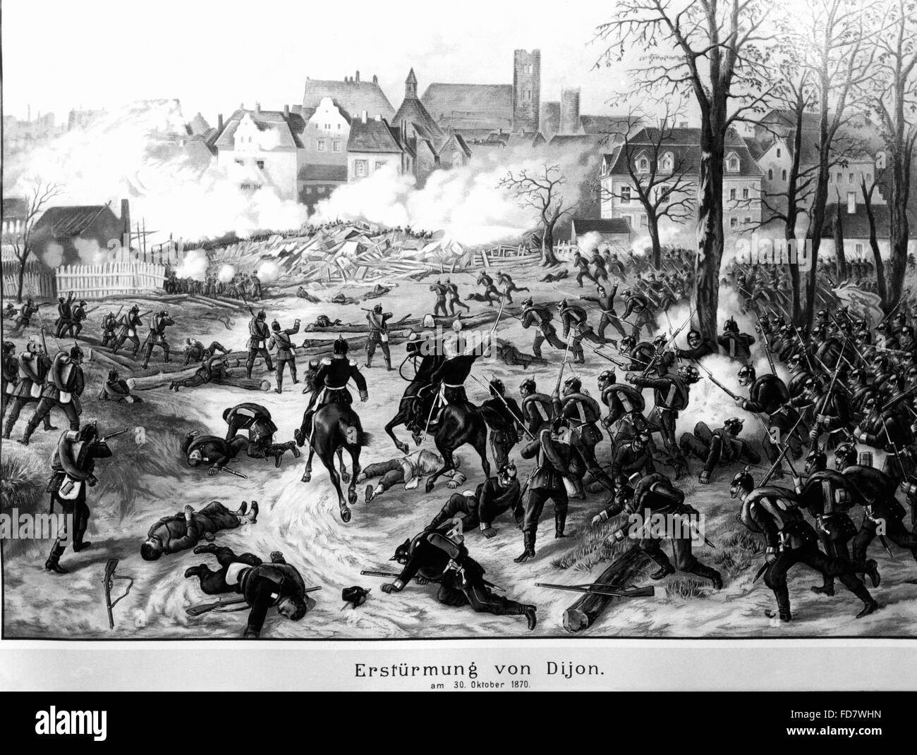 Franco Prussian War Or Franco German High Resolution Stock Photography ...