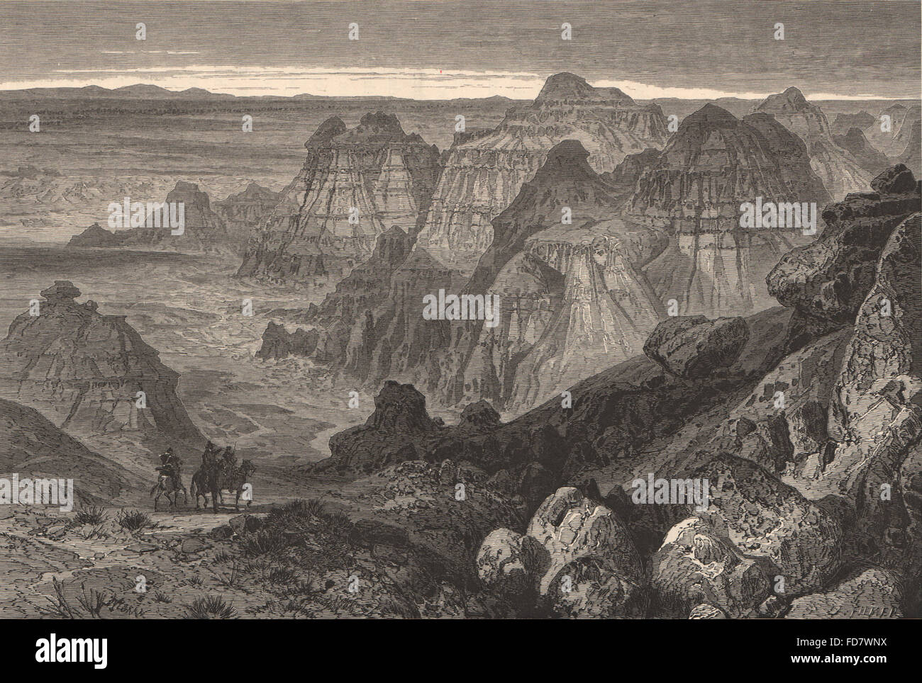 Mauvaises terres hi-res stock photography and images - Alamy