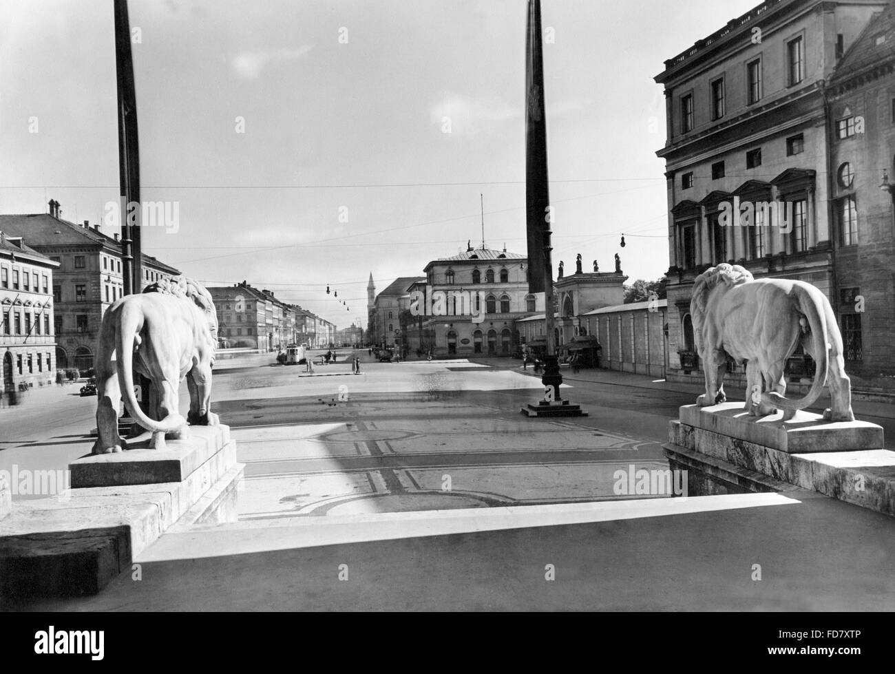 Odeonsplatz in Munich Stock Photo - Alamy