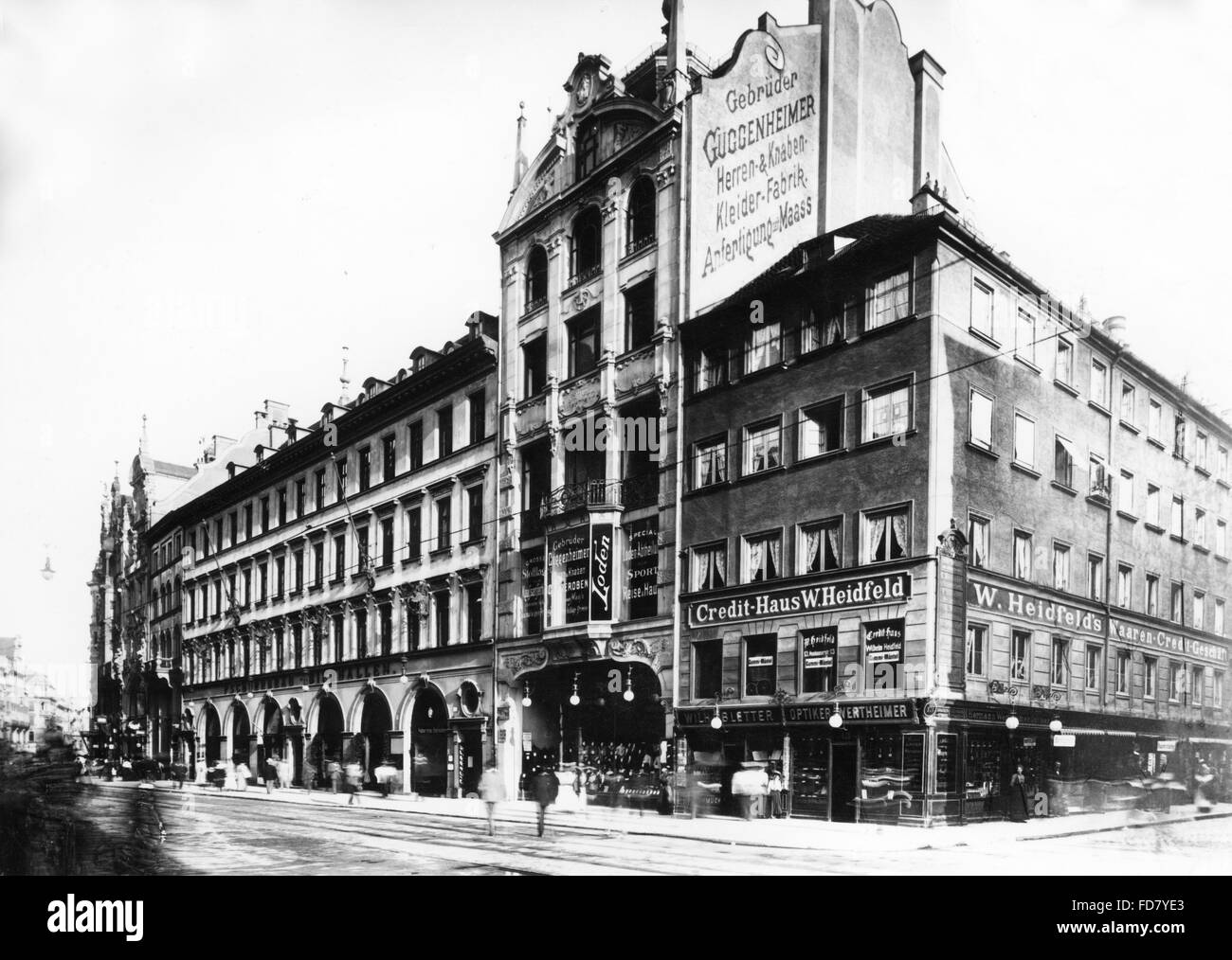 Neuhauserstrasse in Munich Stock Photo - Alamy