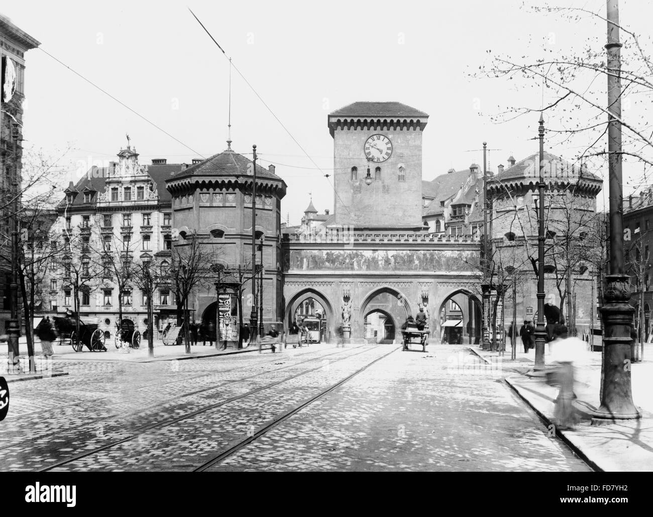 Isartor in Munich Stock Photo - Alamy