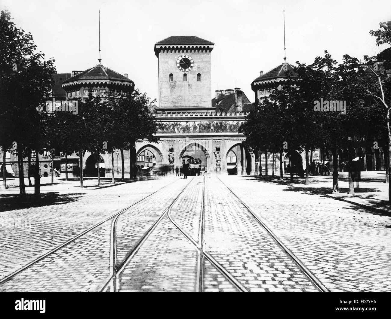 The isartor in munich hi-res stock photography and images - Alamy