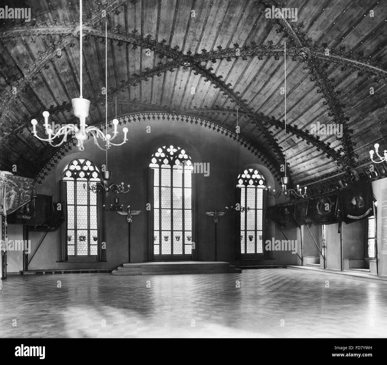 Former town hall in Black and White Stock Photos & Images - Alamy