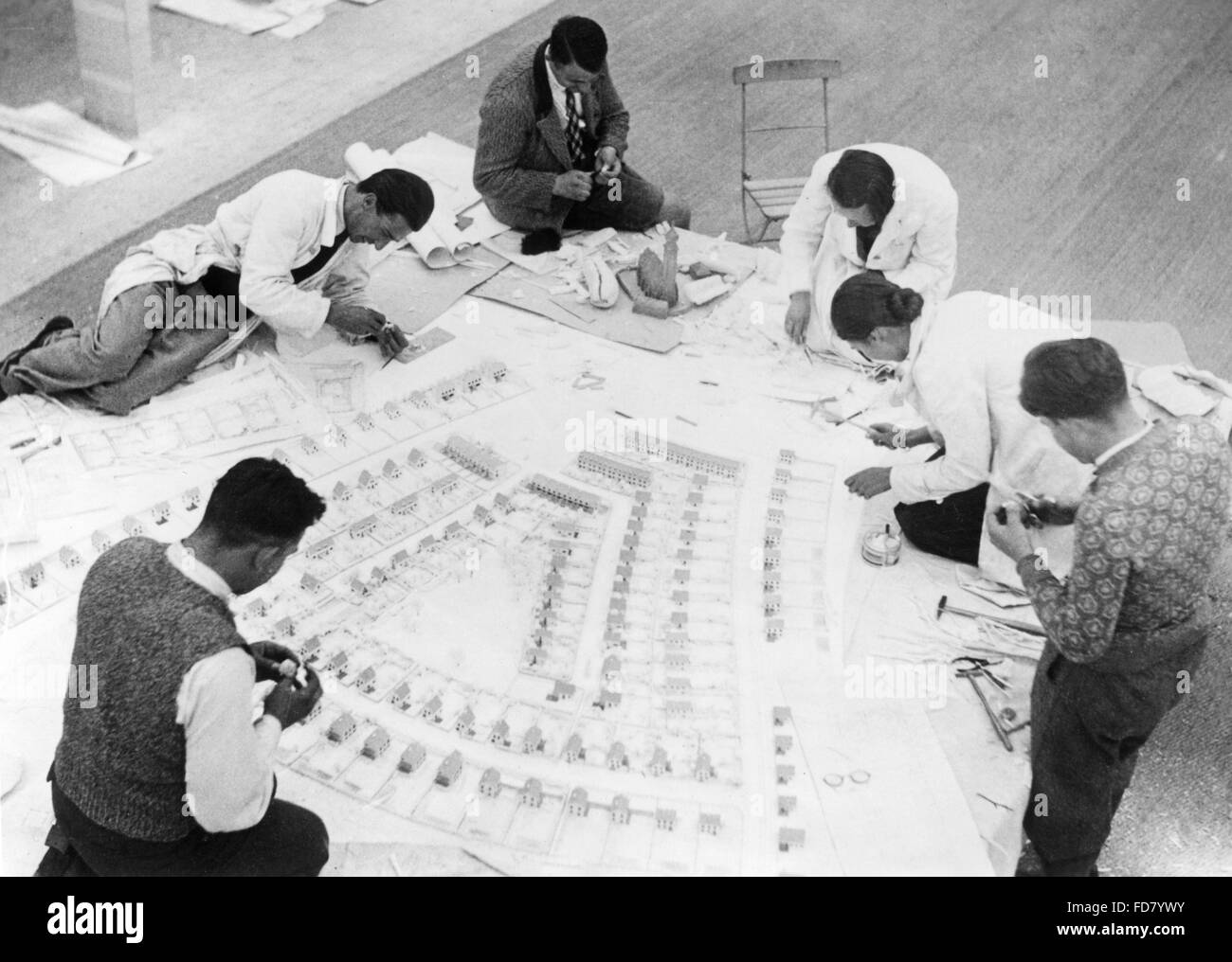 German Settlement Exhibition in Munich, 1934 Stock Photo - Alamy