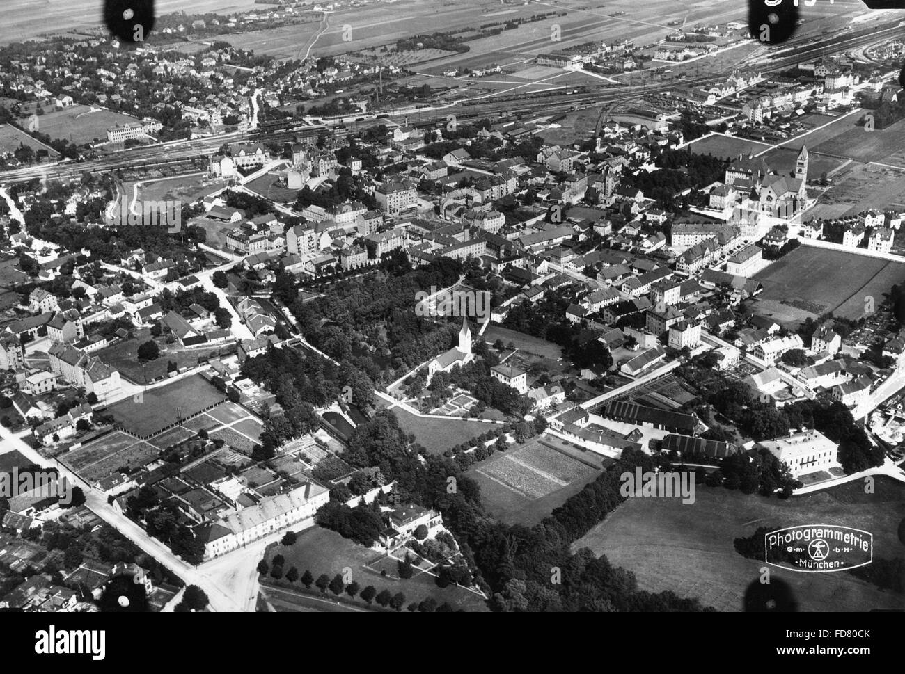 The district of Pasing in Munich Stock Photo - Alamy