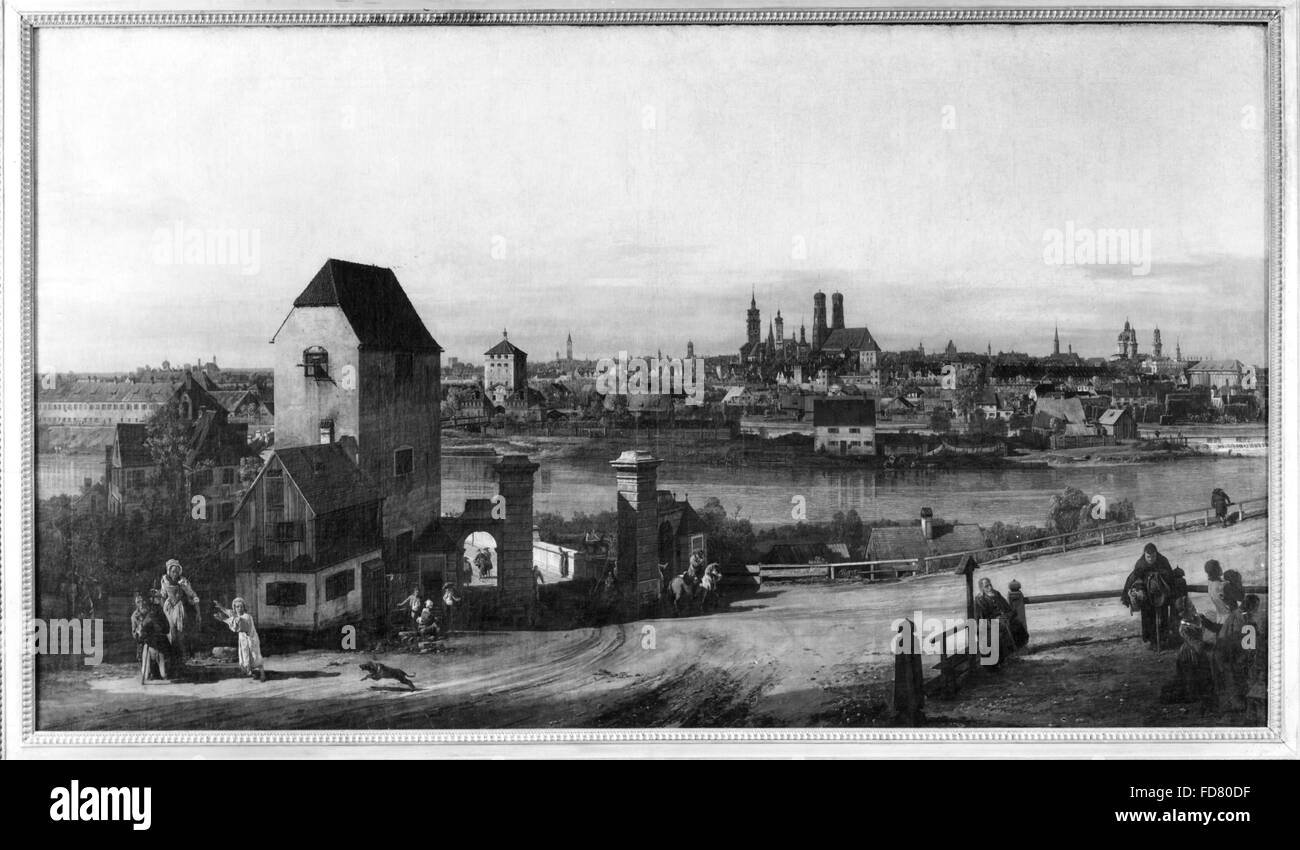 Cityscape seen Black and White Stock Photos & Images - Alamy