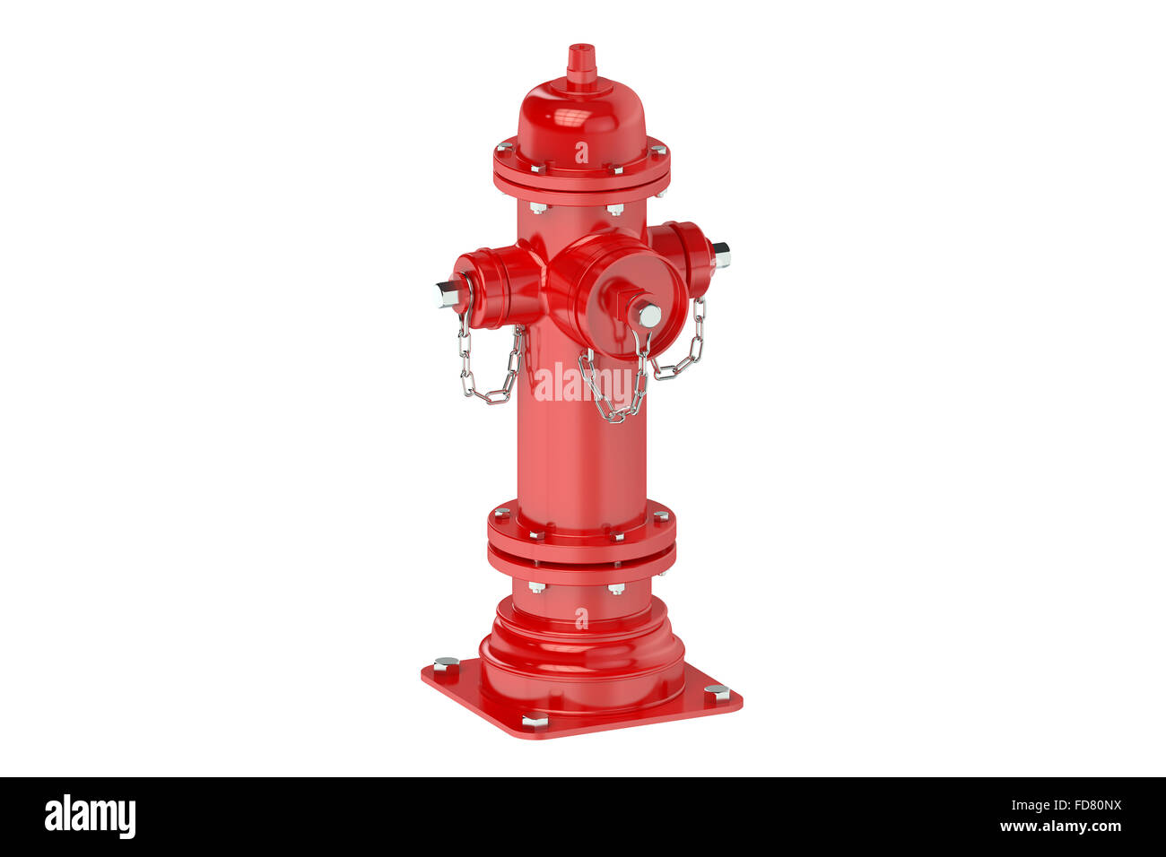 One fire hydrant Cut Out Stock Images & Pictures - Alamy