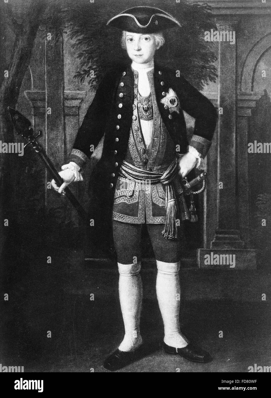 Frederick II the Great Stock Photo - Alamy