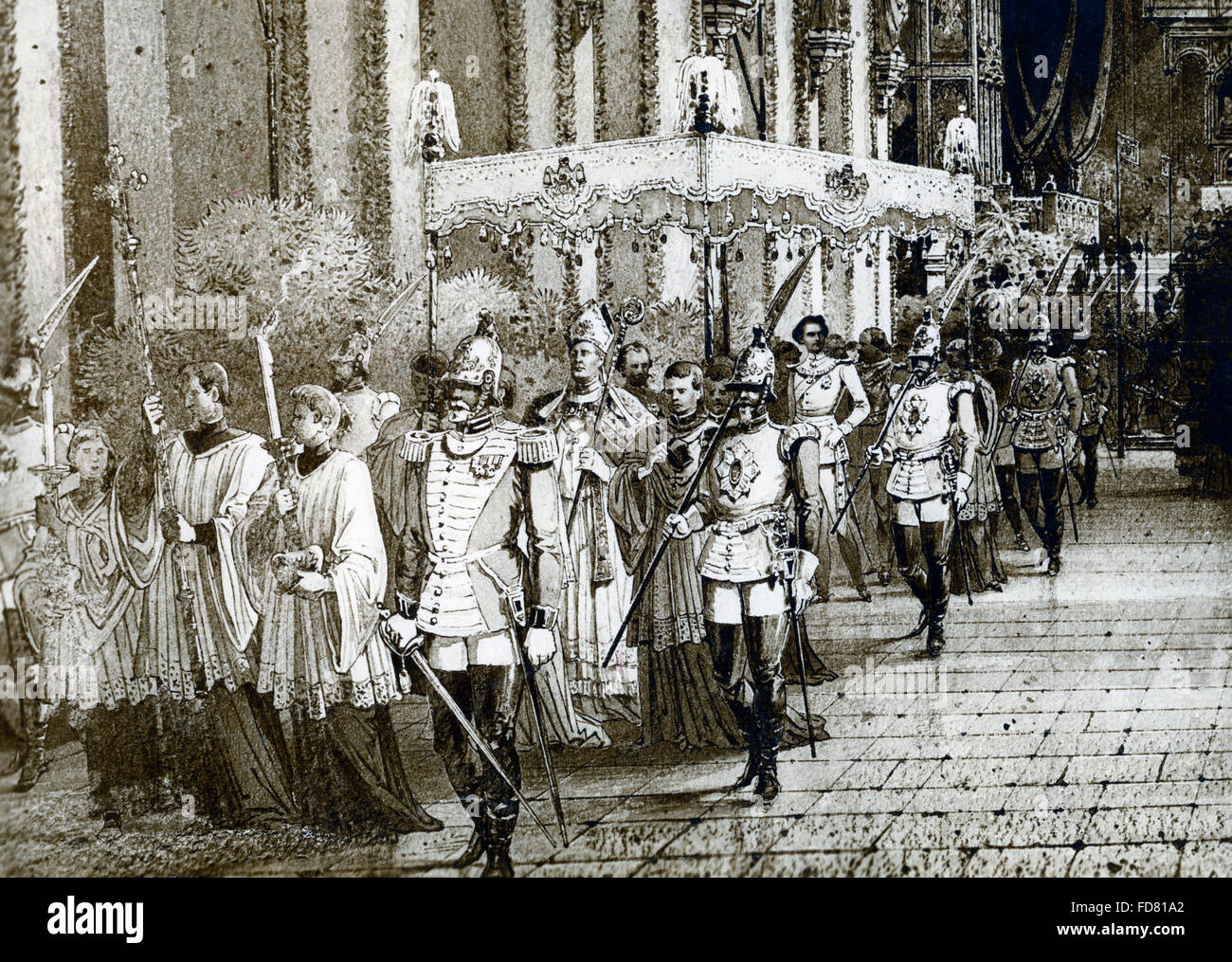 Corpus christi procession munich hi-res stock photography and images ...