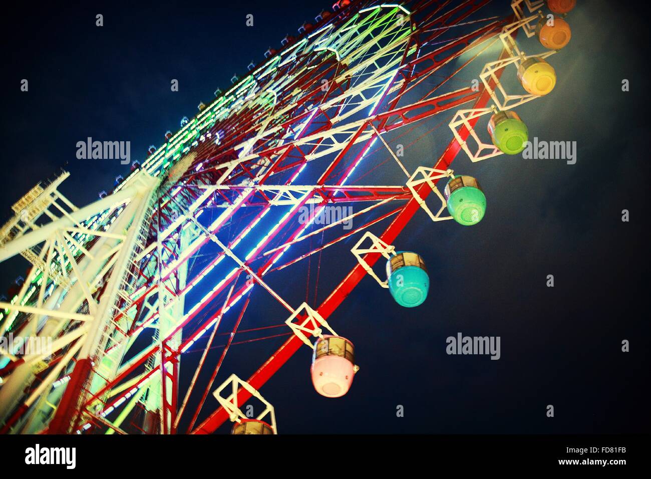 Ferris Wheel At Night High Resolution Stock Photography and Images - Alamy