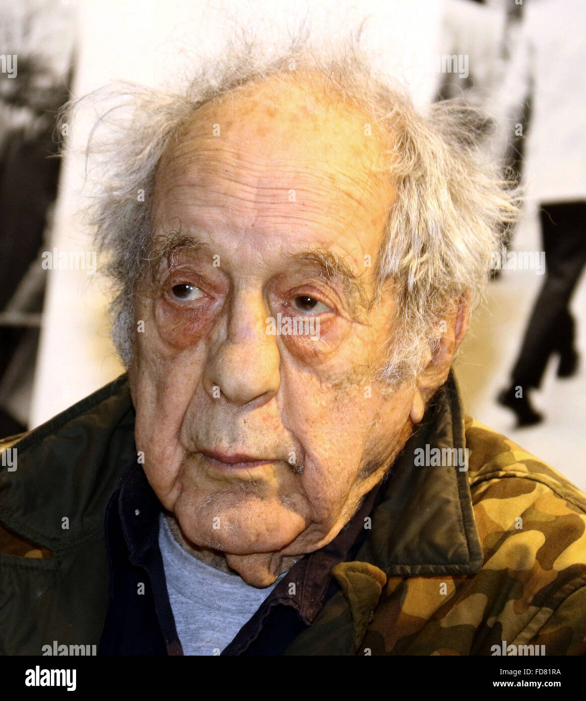 New York, New York, USA. 28th Jan, 2016. Legendary photographer and ...