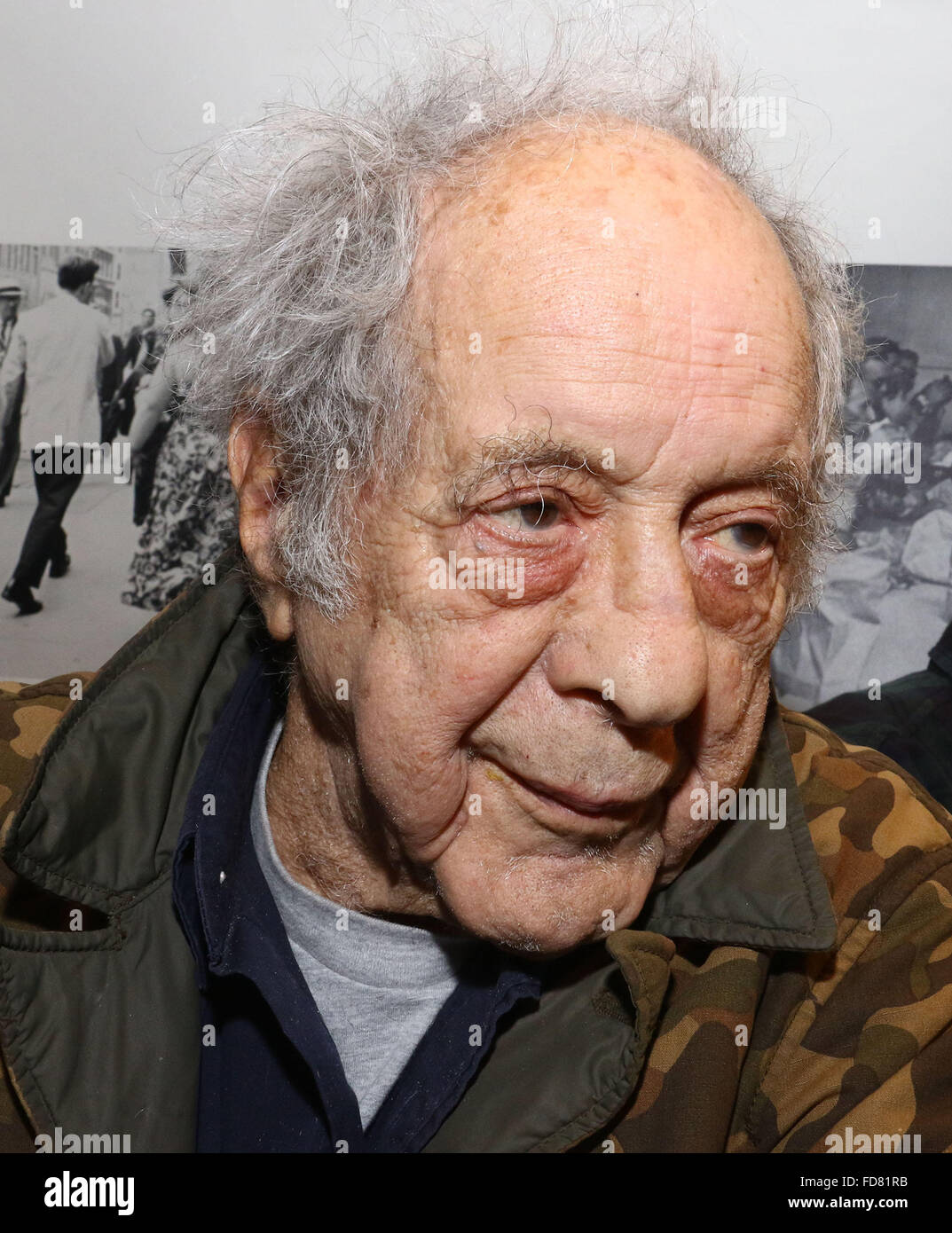 New York, New York, USA. 28th Jan, 2016. Legendary photographer and ...