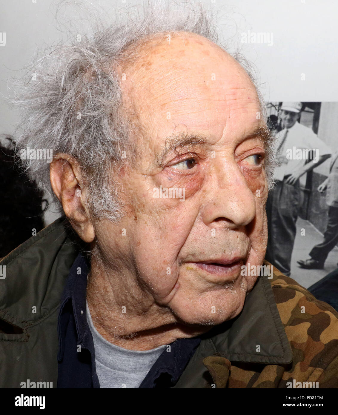 New York, New York, USA. 28th Jan, 2016. Legendary photographer and ...