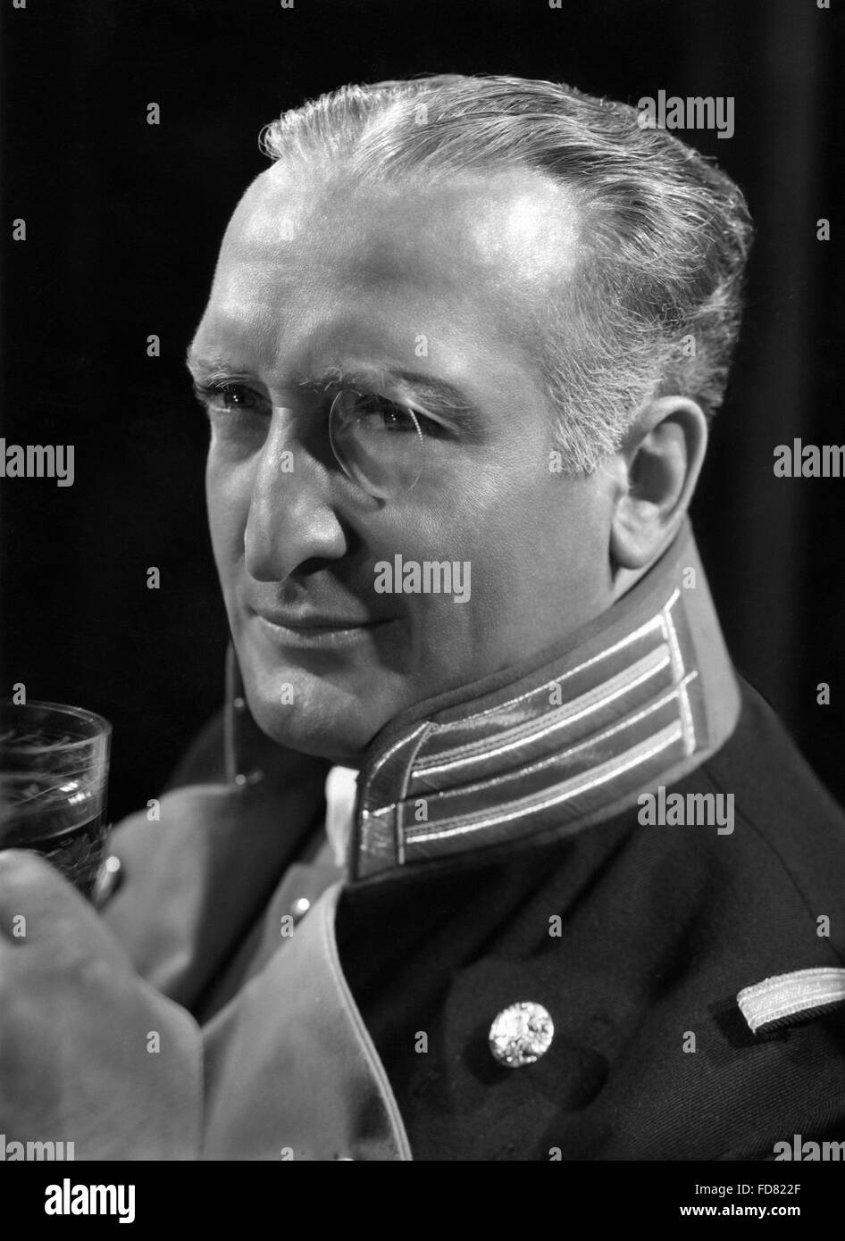 Hans Albers in the film Hangmen, Women and Soldiers, 1935 Stock Photo ...