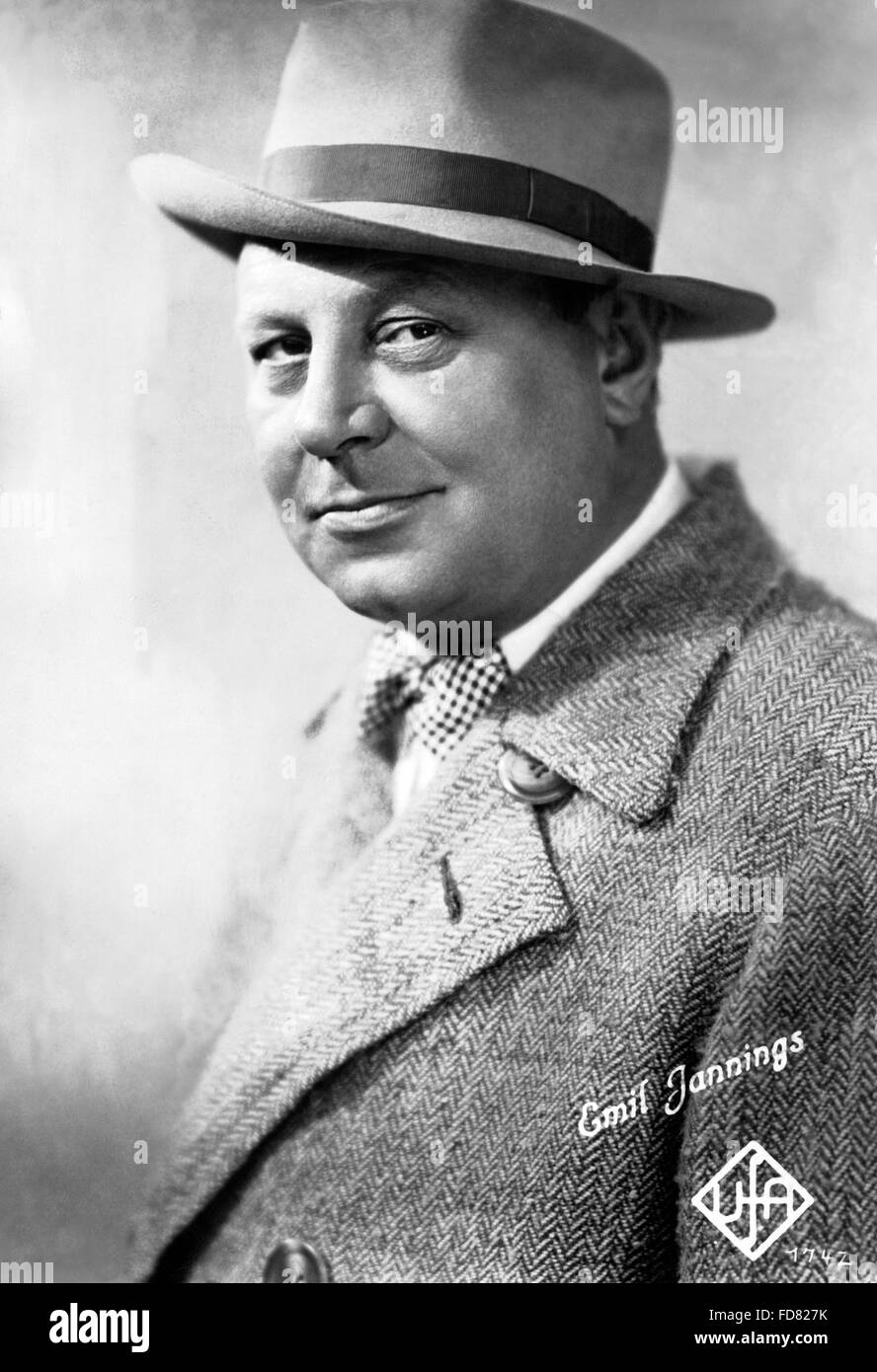 Portrait of Emil Jannings, 1930 Stock Photo - Alamy