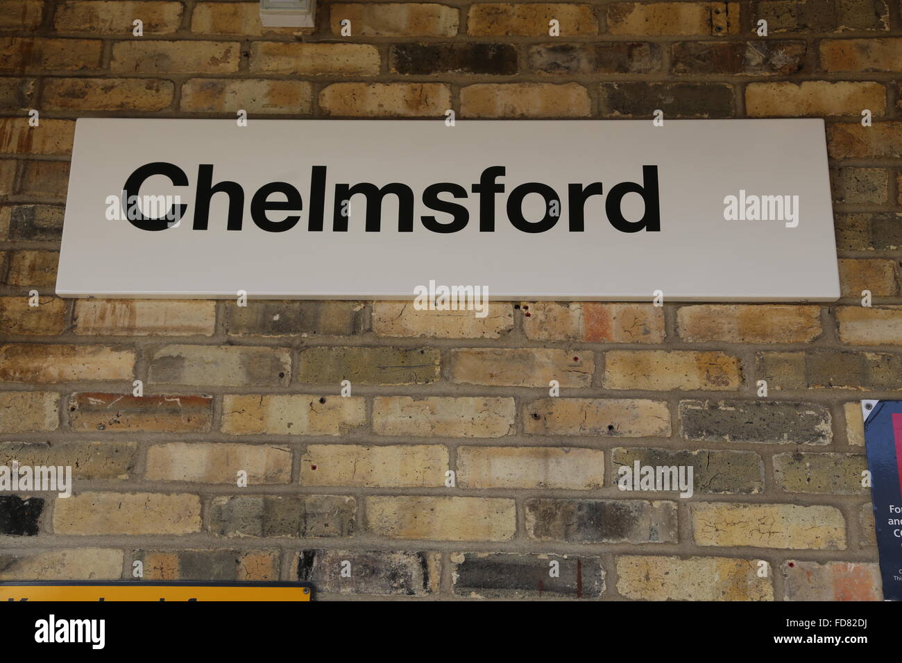 abellio greater anglia train at Chelmsford Station platform electric ...