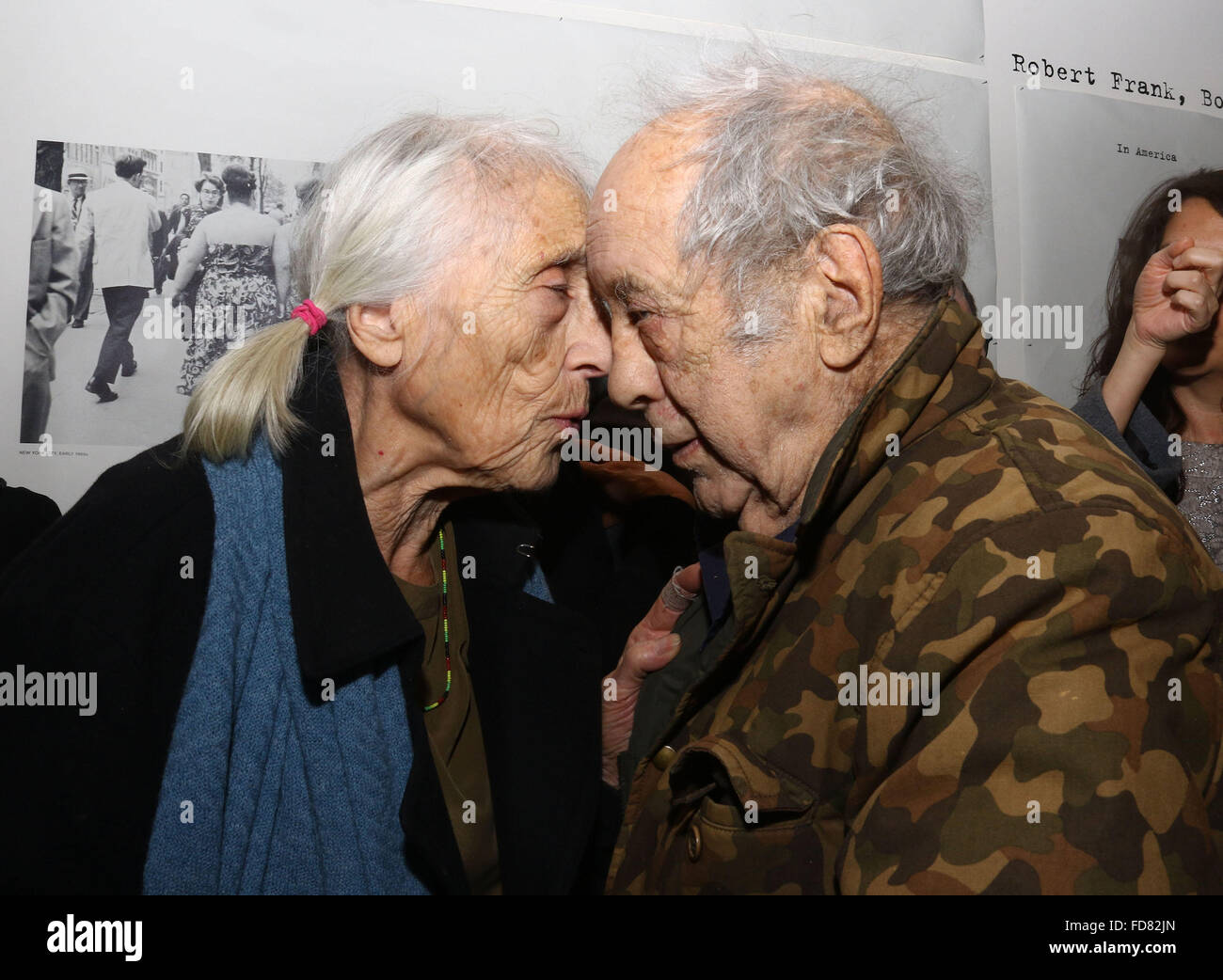 New York, New York, USA. 28th Jan, 2016. Legendary photographer and ...