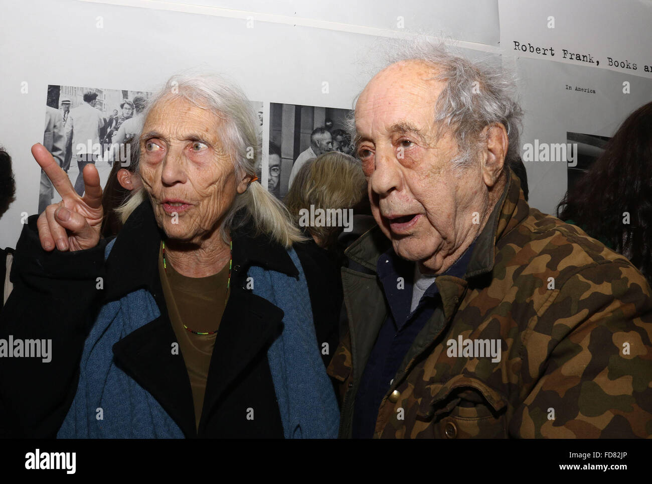 New York, New York, USA. 28th Jan, 2016. Legendary photographer and ...