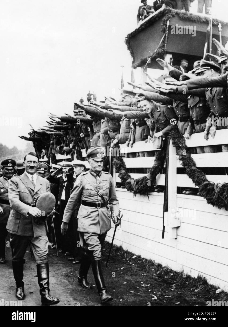 Adolf hitler zeppelin field Black and White Stock Photos & Images - Alamy