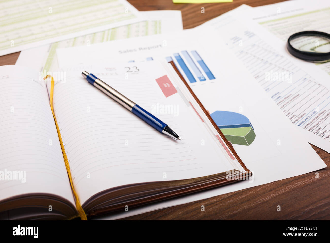 Diary account book documents hi-res stock photography and images - Alamy