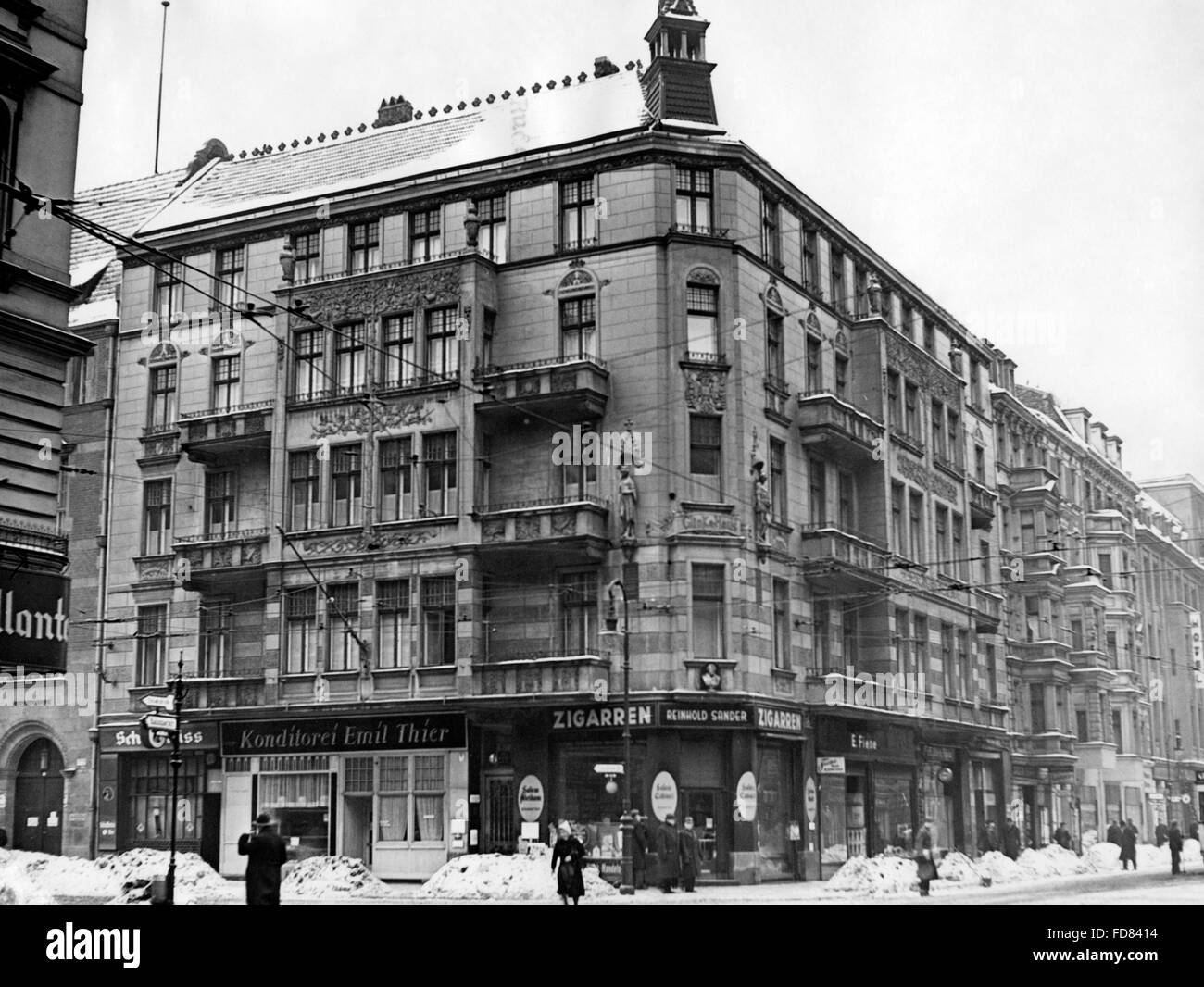 Französische strasse Black and White Stock Photos & Images - Alamy
