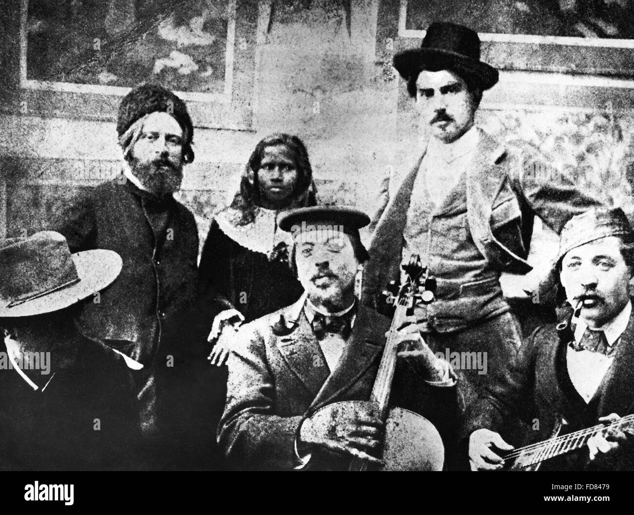 Paul gauguin where do we come hi-res stock photography and images - Alamy