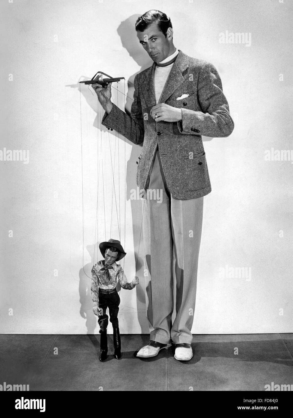 Portrait of Gary Cooper, 1931 Stock Photo - Alamy