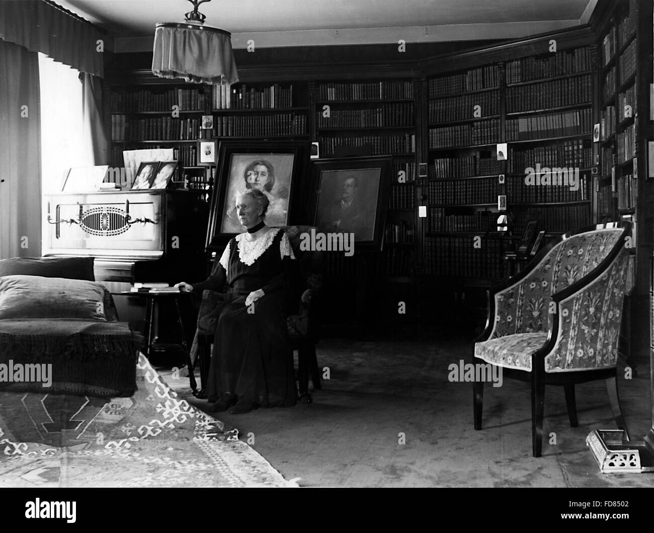 Portrait of Eva Chamberlain-Wagner, 1936 Stock Photo - Alamy
