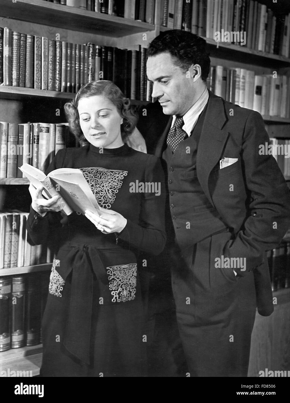 Maria Cebotari and Gustav Diessl, 1940 Stock Photo - Alamy