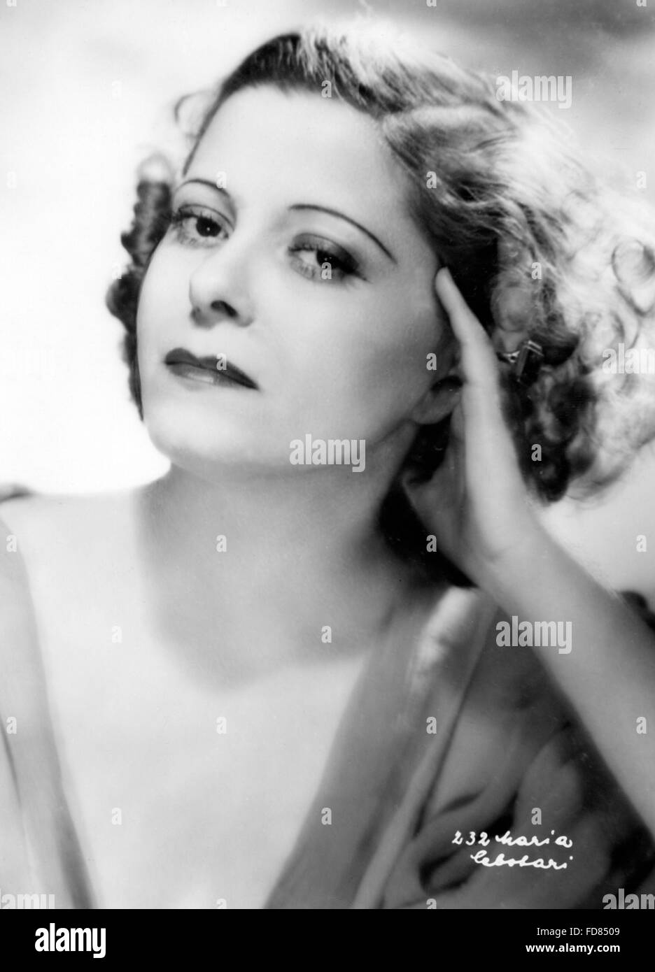 Portrait of Maria Cebotari, 1940 Stock Photo - Alamy