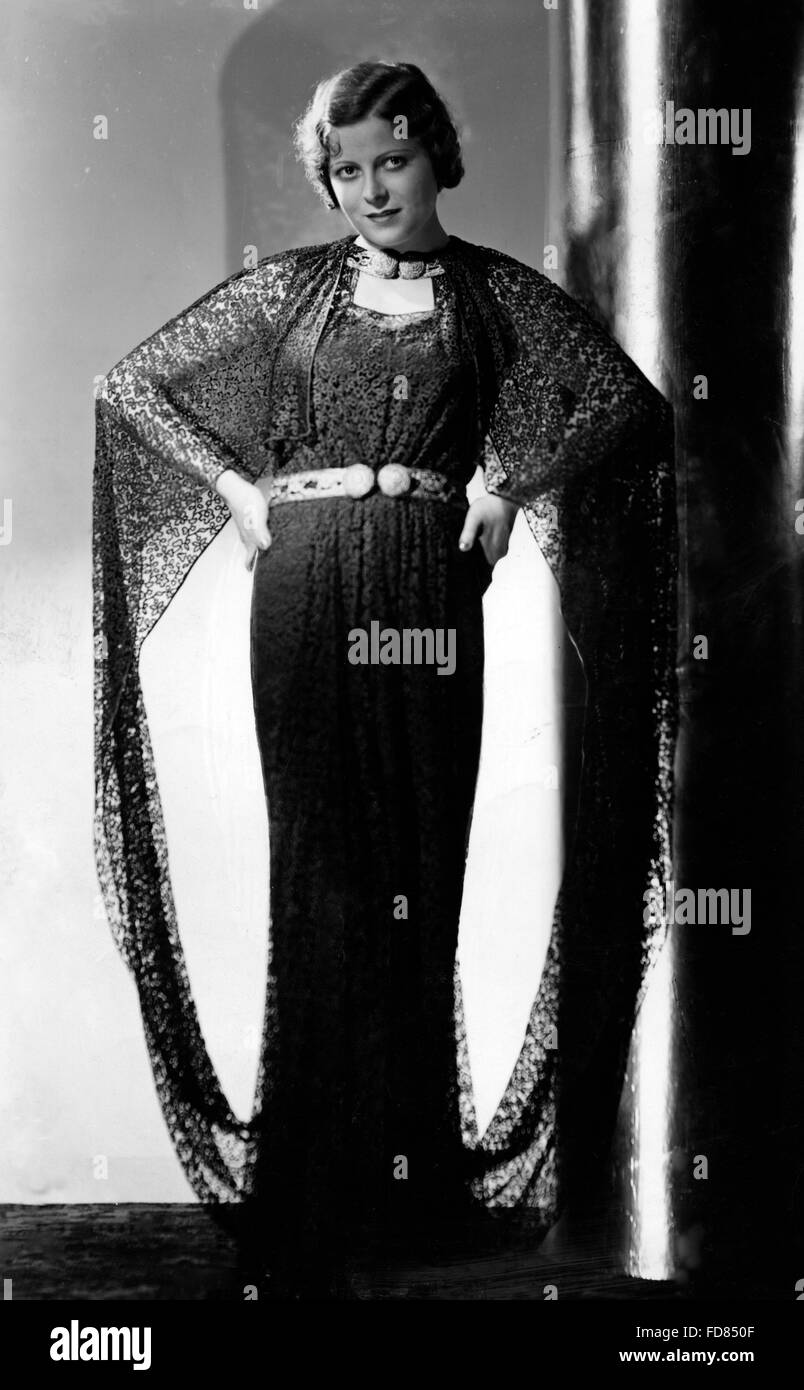 Portrait of Maria Cebotari, 1936 Stock Photo - Alamy