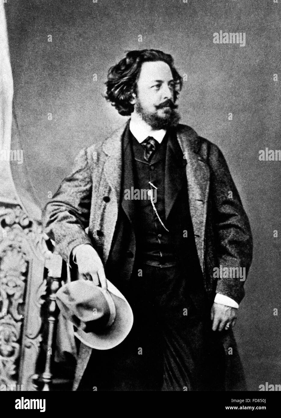 Paul von Heyse, 1878 Stock Photo - Alamy