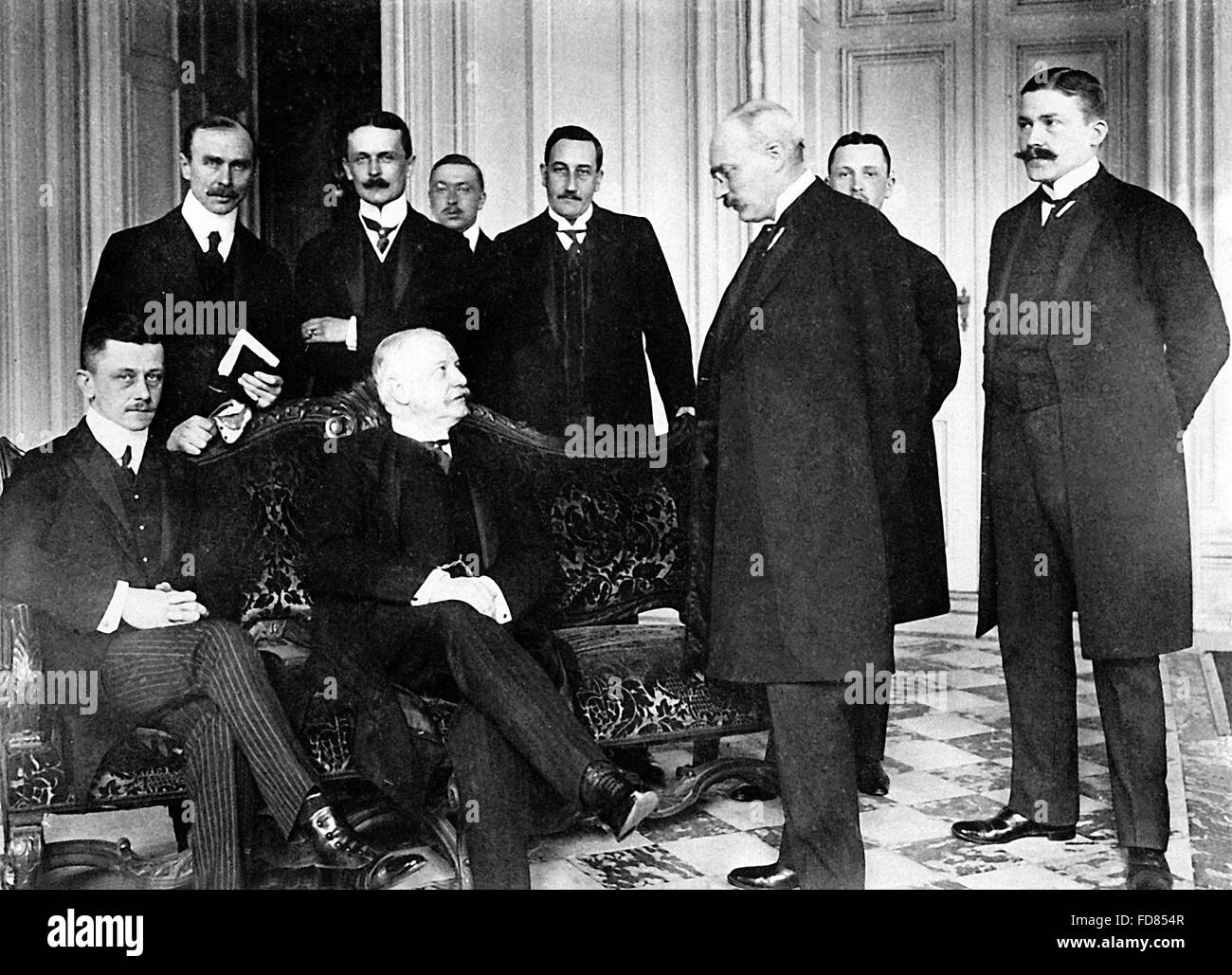 Bernhard von Buelow in Vienna, 1908 Stock Photo - Alamy