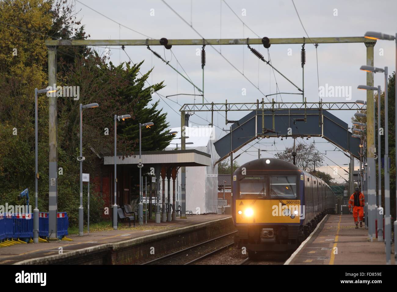 Great Bentley Railway Station Essex Stock Photo - Alamy