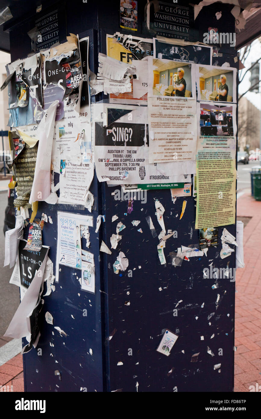 Bulletin board hi-res stock photography and images - Alamy