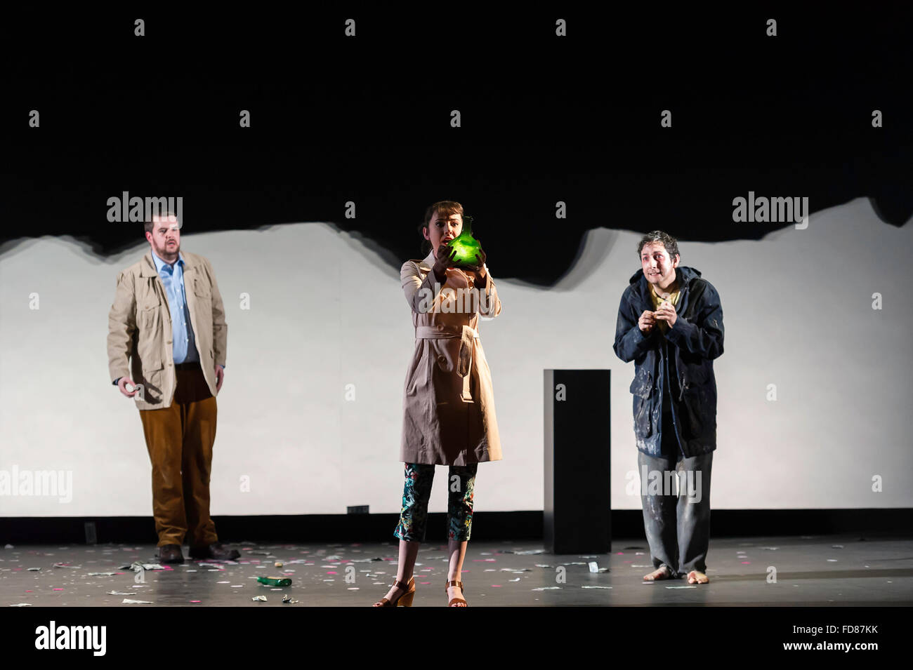 Glasgow, UK. 21st January 2016. Scottish Opera performing ‘The Devil ...