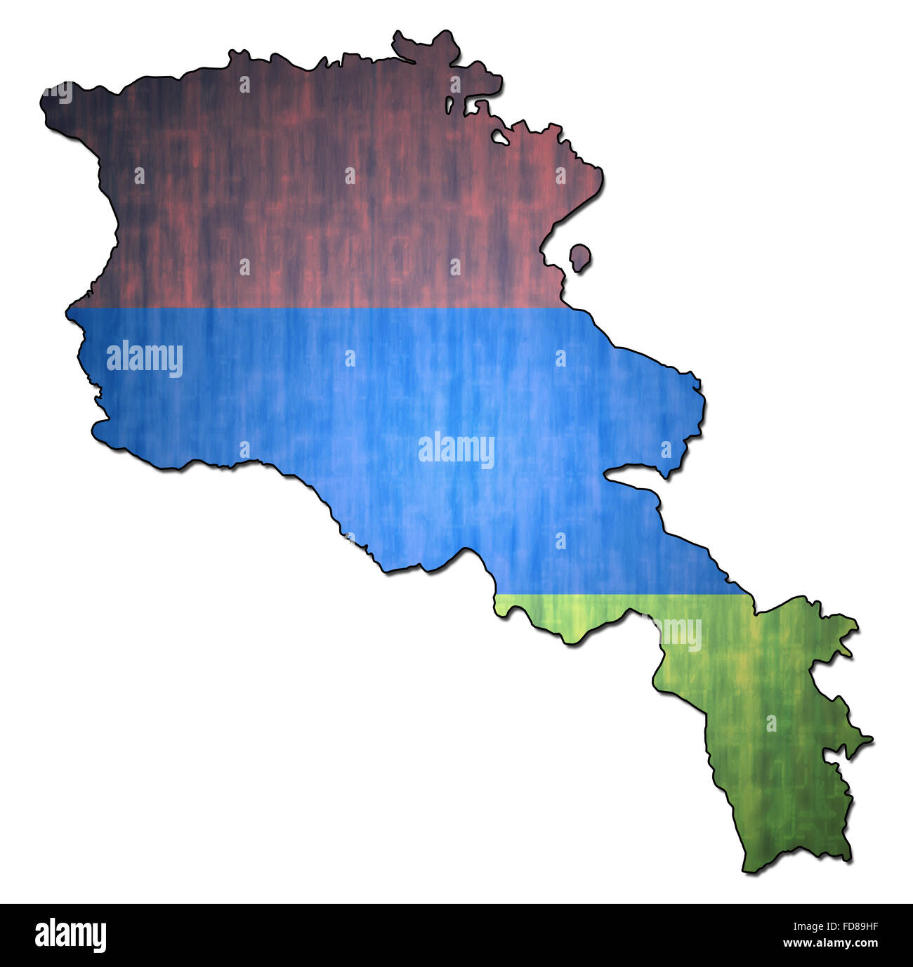 Old armenia map hi-res stock photography and images - Alamy