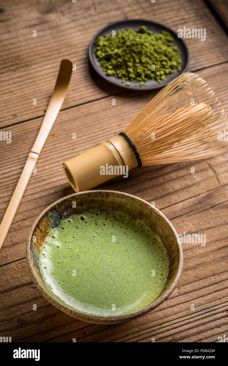 Matcha tea preparation hi-res stock photography and images - Alamy